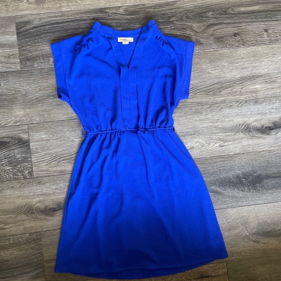 Monteau | Dresses | Monteau Vibrant Blue Mini Dress | Poshmark